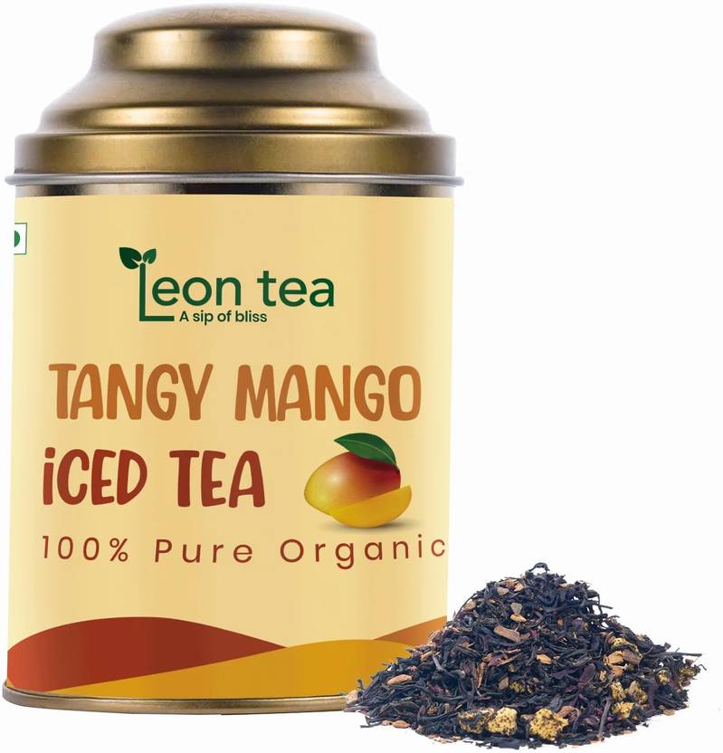 leon tea Tangy Mango Iced Tea Iced Tea Tin Price in India - Buy leon ...