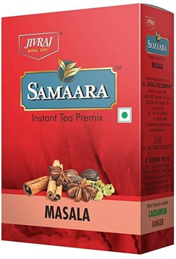 Jivvij Samaara Instant Tea Premix | Masala Ready Mix Tea | 10 Sachets ...