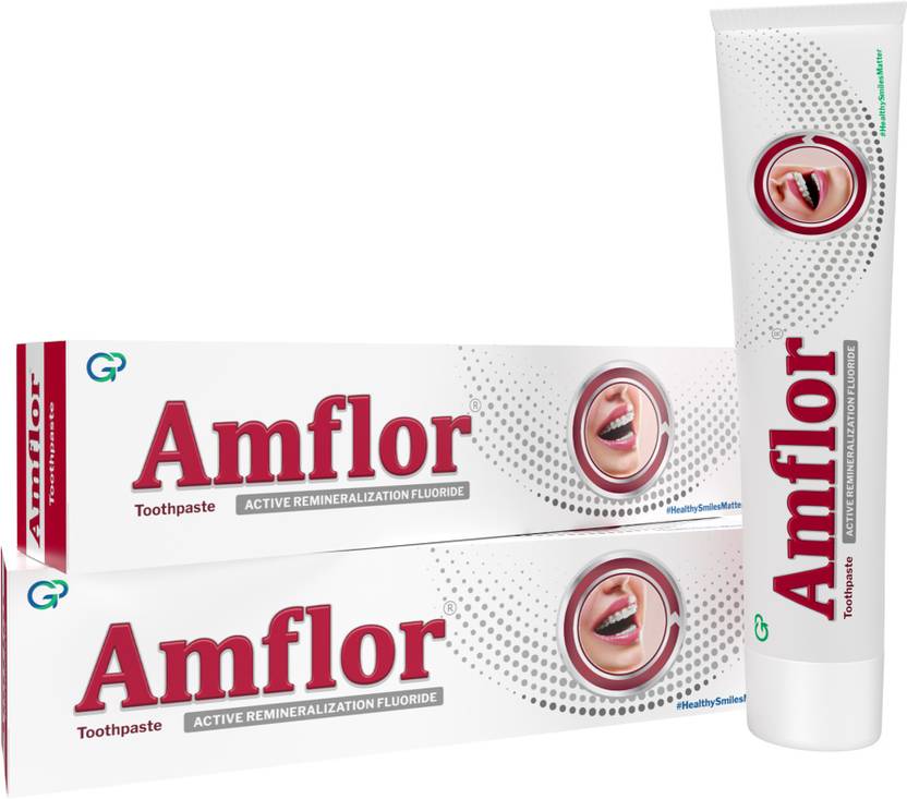 Amflor Toothpaste with Amine Fluoride | Active Remineralization ...