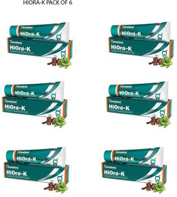 HIMALAYA HIORA-K TOOTH PASTE 100 GM PACK OF 6 Toothpaste - Buy Baby ...