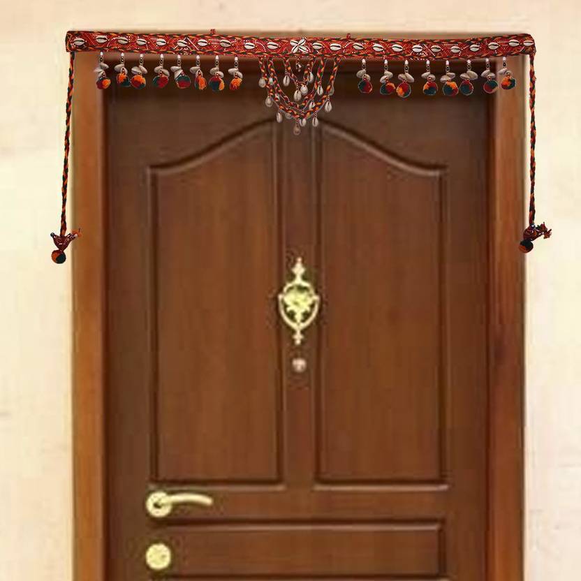 Ecommall Door Toran Traditional Kodi Main Gate Bandarwal Wall Hanging ...