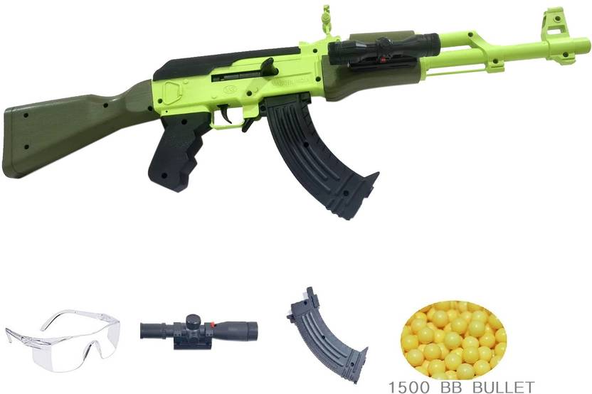 HALO NATION Airsoft Gun Army AK47 Gun AK 47 PUBG AK47 BB Bullet Gun AK ...