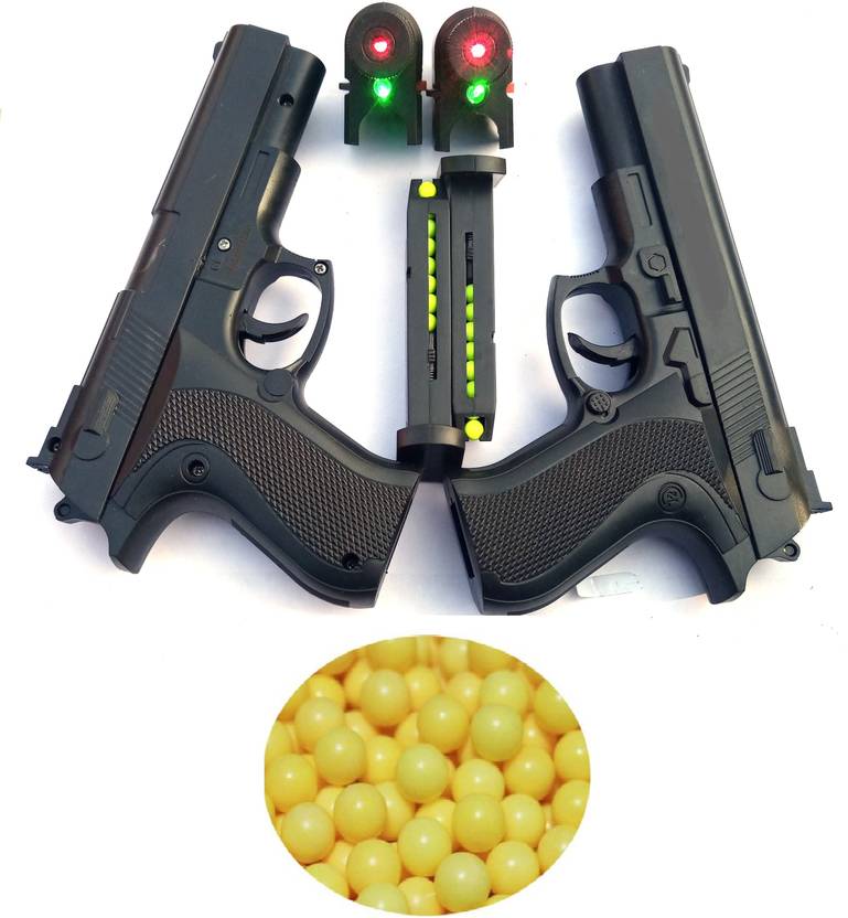 WHEELSQUARE Wheelsqare P729 Pull back loading leaser gun (pack of 2 ...