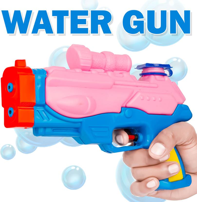 FIDDLERZ Holi Pichkari Gun Toy 1 Pkt Color & 100 Balloons Water Gun ...