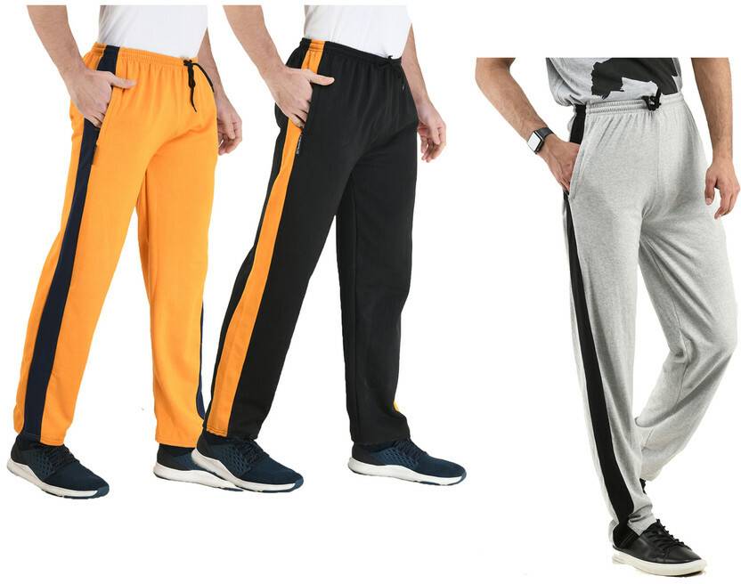 IndiWeaves Solid Men Multicolor Track Pants - Buy IndiWeaves Solid Men ...