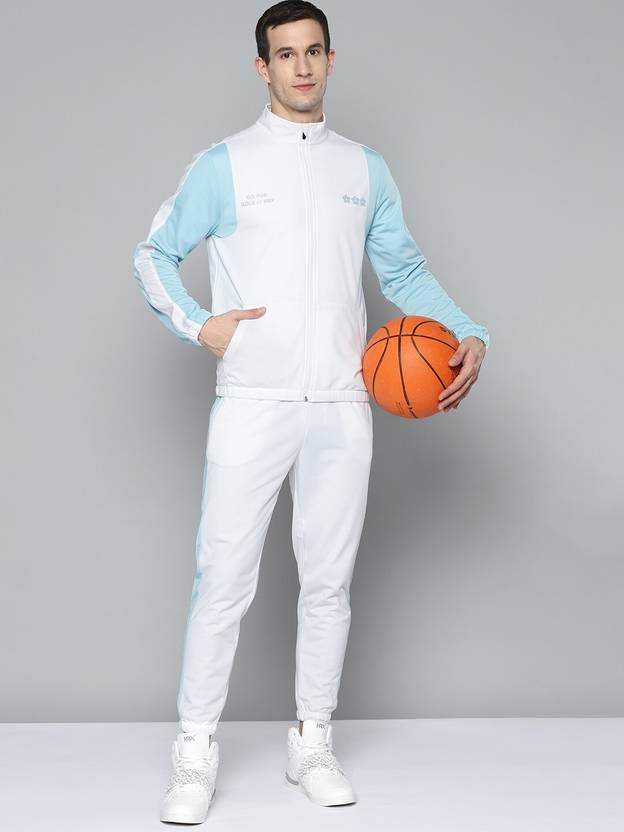 HRX by Hrithik Roshan Colorblock Men Track Suit - Buy HRX by Hrithik ...