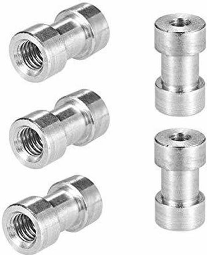 VTS 1/4"-20 and 3/8"-16 Female Spigot Screw Threaded Adapter for Camera ...