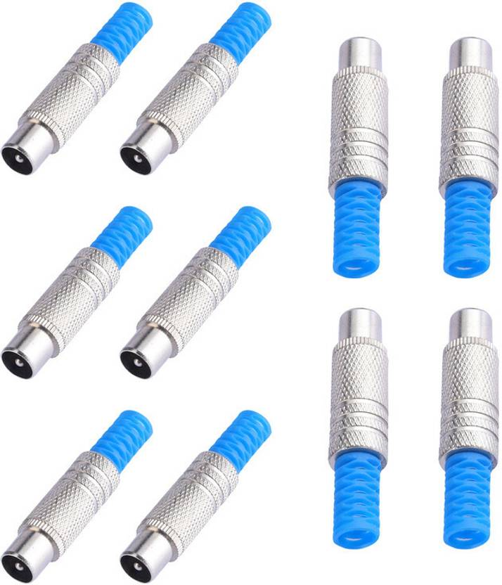 MX TV-out Cable Male RF Connector / TV RF Coaxial Plug Connector (MX153 ...