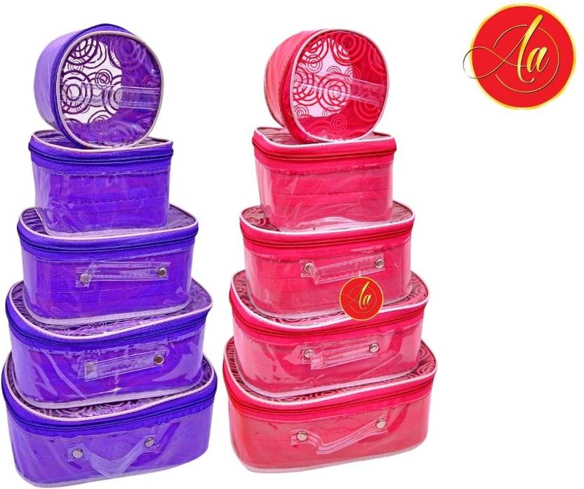 Akbar Enterprise PURPLE JALEBI AND PINK JALEBI 5 KIT COMBO VANITY BOX ...