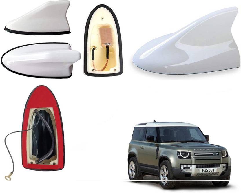 Automotive Prist Car Antenna Land Rover Defender 2020 White Shark Fin ...