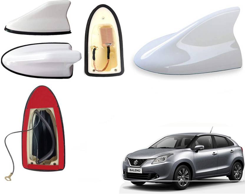Automotive Prist Car Antenna Maruti Suzuki Baleno 2015 White Shark Fin ...