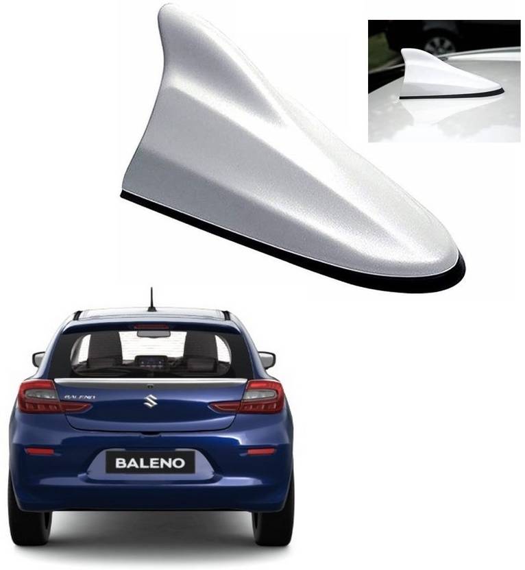 AuTO ADDiCT Car White Shark Fin Roof Antena Radio Replacement FOR ...