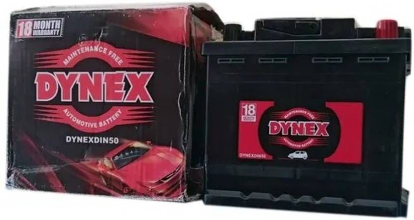 Dynex DIN50 50 Ah Battery for Car Price in India - Buy Dynex DIN50 50 ...