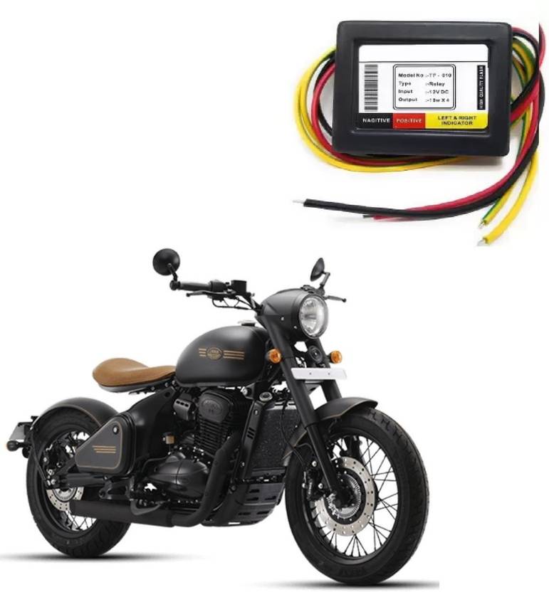 Jetnix Front, Rear, Side Flasher Indicator Light for Universal For Bike ...