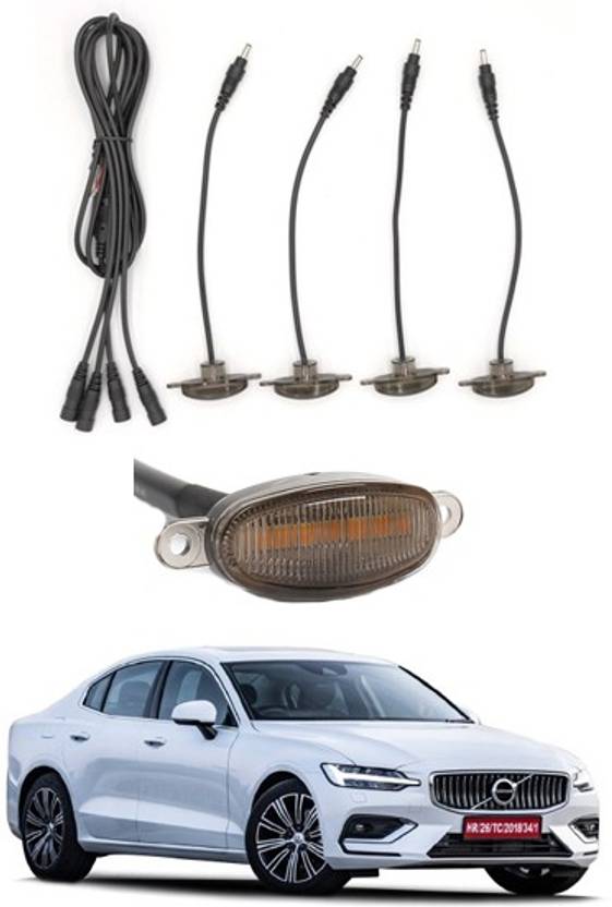 MATIES 4 LED Front Grill Led Lights Amber Lights DRL For S60-Volvo-2021 ...