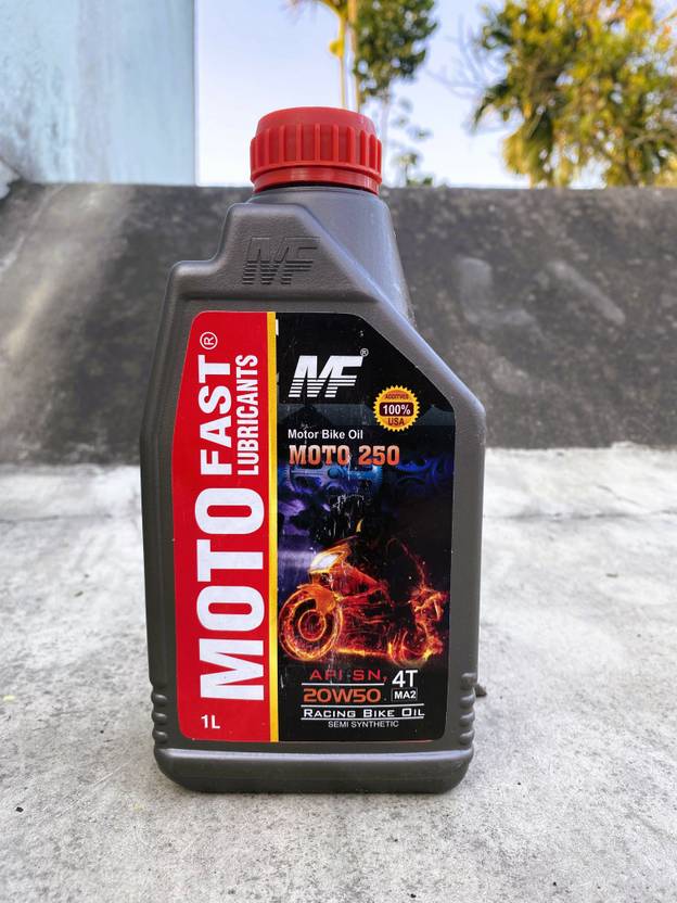 Moto Fast 20W50 Engine Oil Synthetic Blend Engine Oil Price in India ...