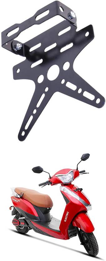 Ascension Bike License Number Plate Frame Holder Tail Tidy (Black) Bike ...