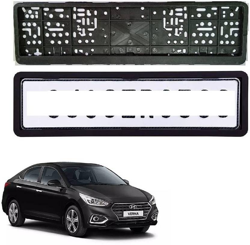 Urban villagers Car Number Plate Frame Set of Two (Front and Back) for ...