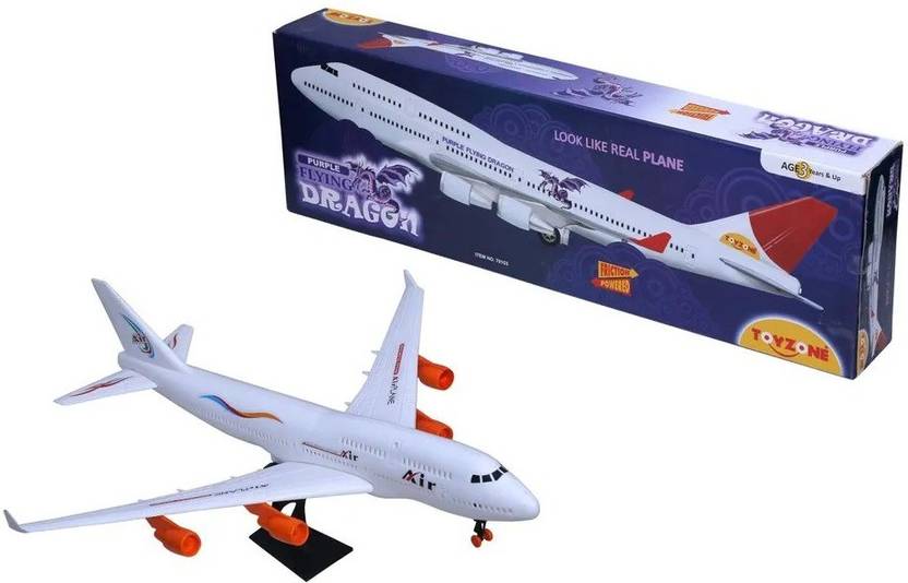 valuableplus Jumbo Size Aeroplan Model Push & Go Toys for Kids with ...