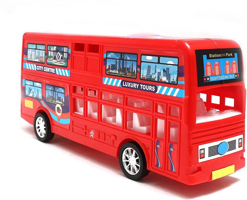 STEELOR Heavy Duty Big Size Bus Friction Powered Toy - Heavy Duty Big ...