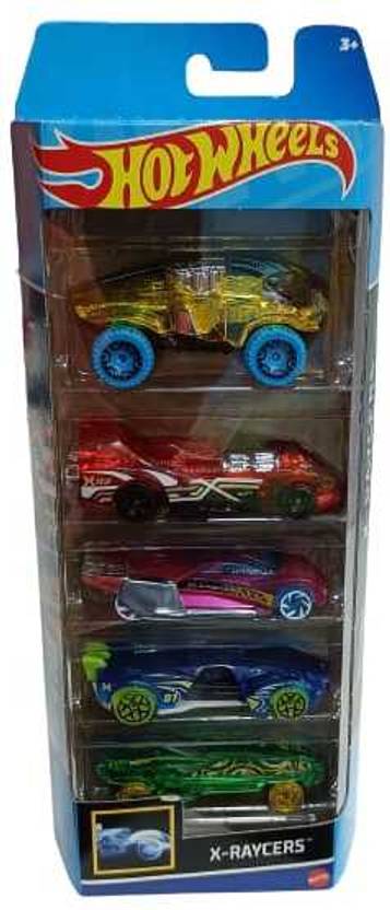 HOT WHEELS X-RAYCERS 2023 PACK OF 5 CARS - X-RAYCERS 2023 PACK OF 5 ...
