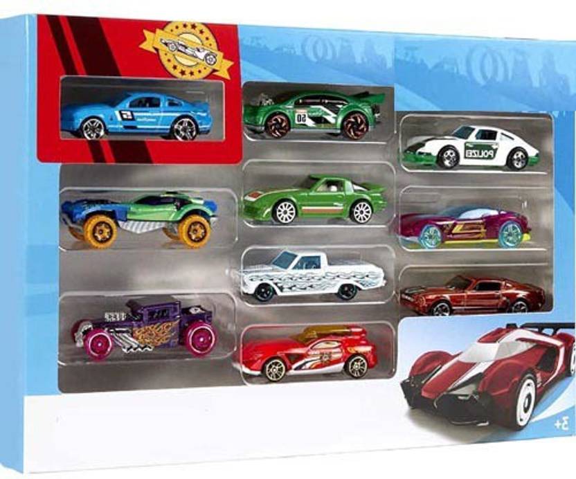 Toyvala Die Cast Metal Car Set of 10 for Kids Assorted Design-P - Die ...