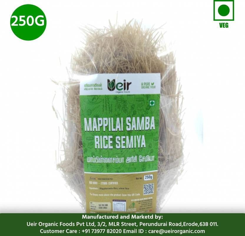 Ueir Organic Foods Mappillai Samba Rice Semiya Vermicelli 250 g Price ...