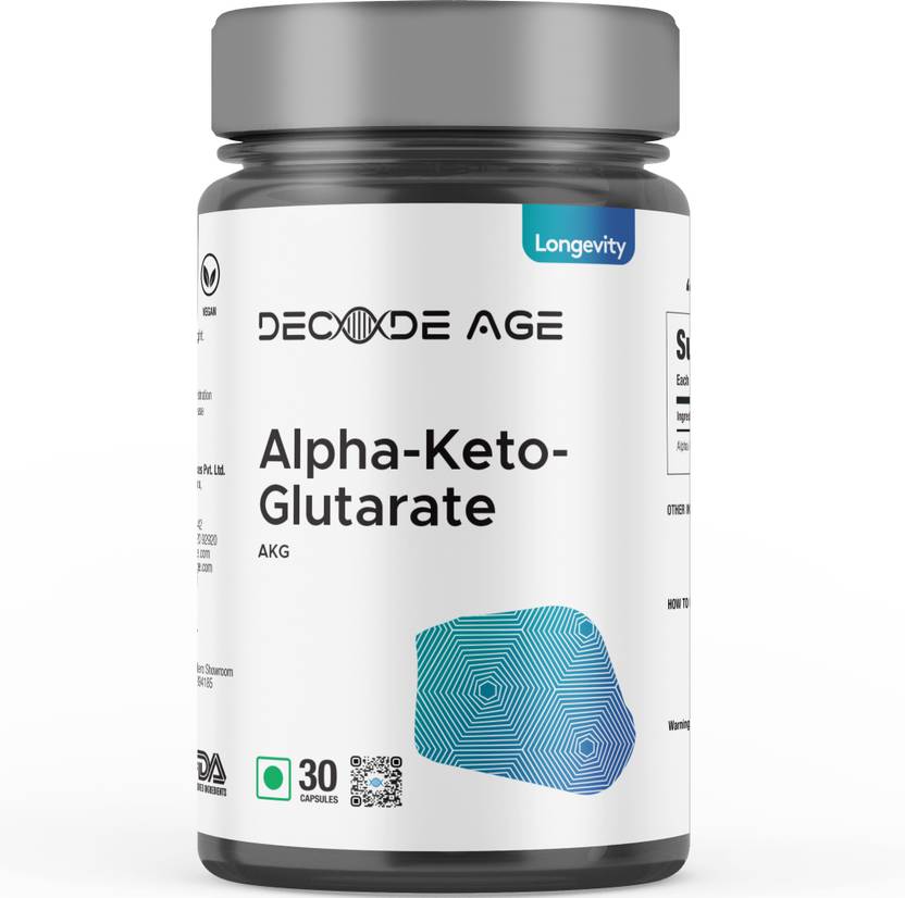 Decode Age Ca-AKG Supplement Calcium Alpha-Ketoglutarate Price in India ...