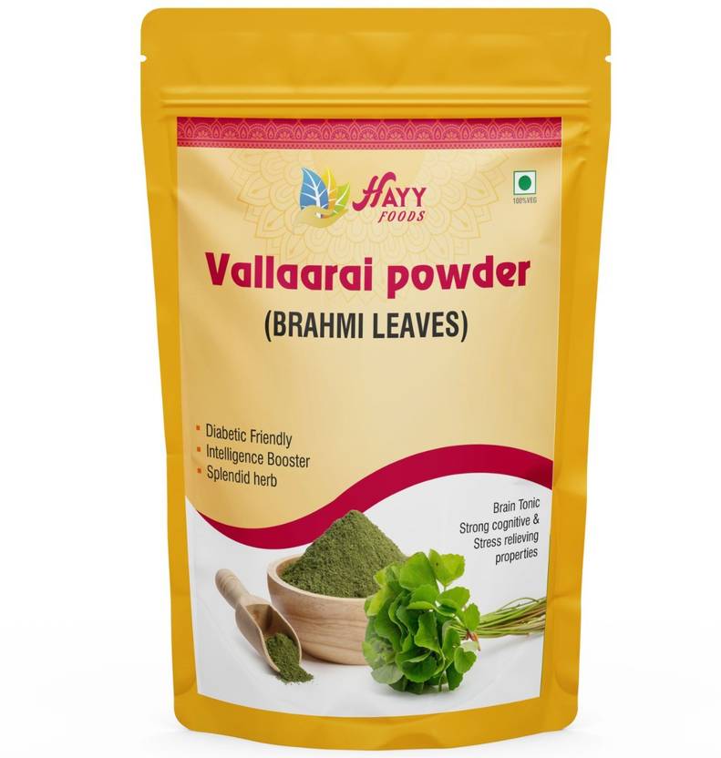 HAYYFOODS Brahmi | Vallarai | Muthil | Ondelaga Leaves Powder Price in ...