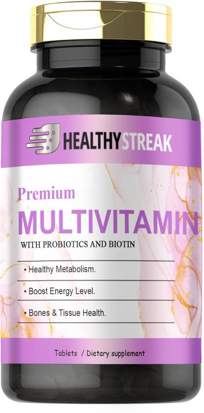 Healthy Streak The Real Vitamin Multivitamin Tablets (H73) Price in ...
