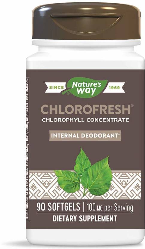 Nature's Way Chlorofresh, Chlorophyll Concentrate, 90 Softgel Capsules ...