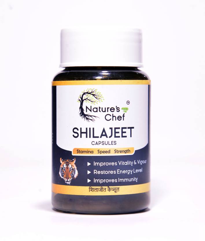 Nature' S Chef Shilajeet capsule for health(pack of 1) Price in India ...