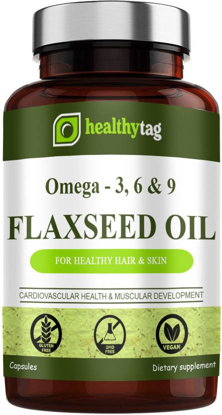 Healthy Tag Flaxseed extract Capsules Omega 369 (S103) Price in India ...