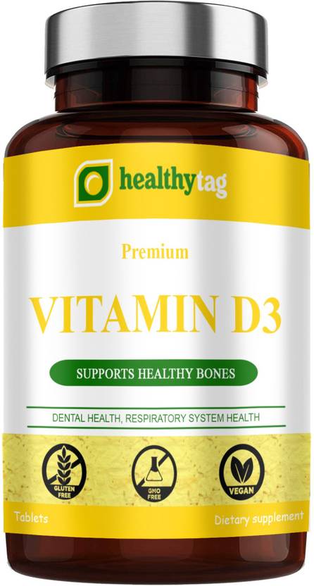 Healthy Tag Plant Based Vitamin D3 K2 MK7 Supplement Veg (H86) Price in ...