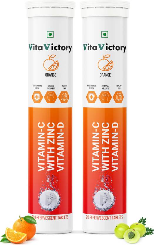 Vita Victory Vitamin C Tablet for Glowing Skin & Immunity, 500mg ...