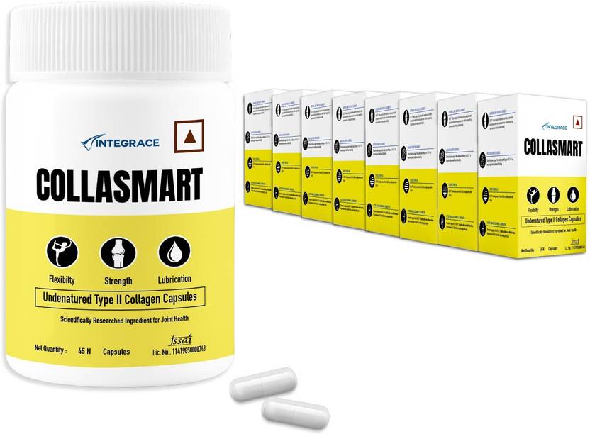 Collasmart UC-II Undenatured Type II Collagen for Joint health (Annual ...