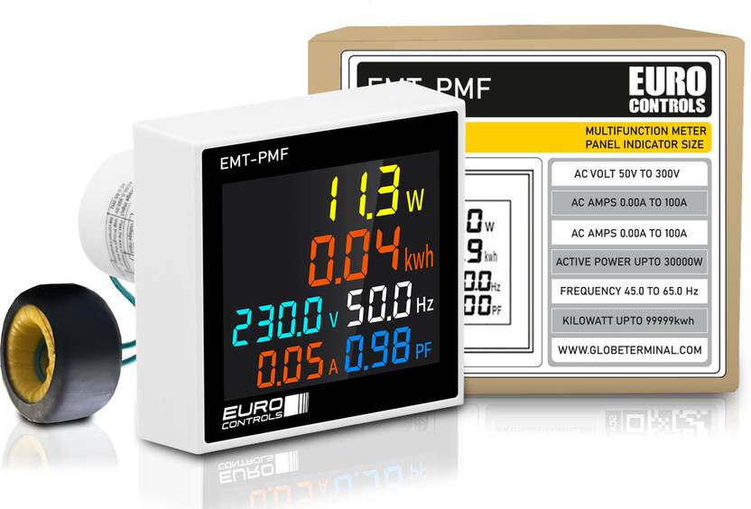 Euro Controls EMT-PMF Indicator type 6 in 1 AC 50-300V 100A Amp ...