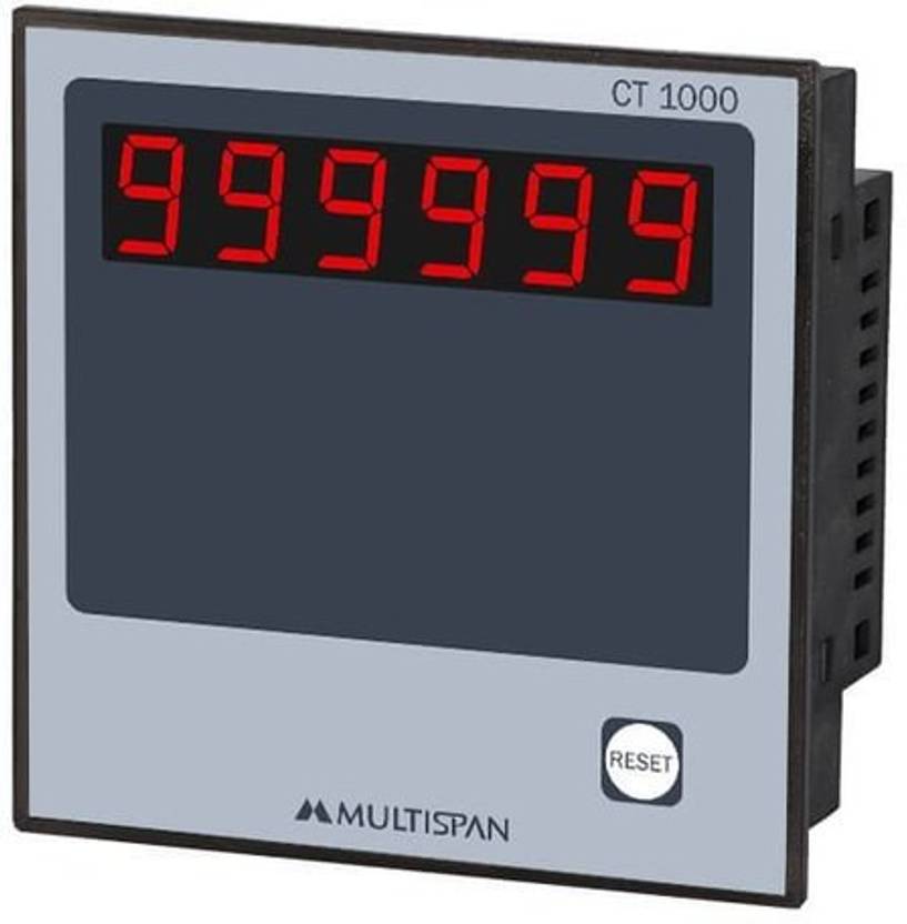 ARINO MULTISPAN CT1000 CT-1000 96X96MM DIGITAL COUNTER METER DIGITAL COUNT TOTALIZER Voltmeter ...