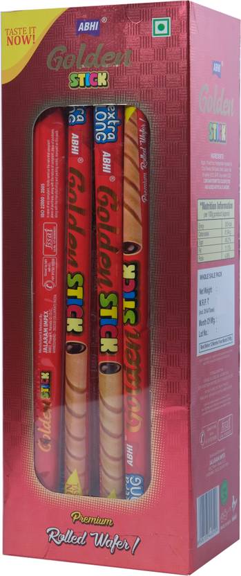 ABHI Choco Wafer Stick Rolls Chocolate Wafer Rolls Price in India - Buy ...