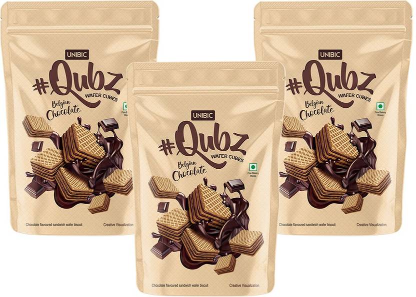 UNIBIC Cubes Wafer Value Pack - Chocolate Flavoured Wafers Price in ...