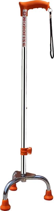 MONOLIZE Surgical 3 Leg Chrome Orange Dori Height Adjustable Men/Women ...