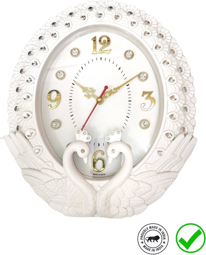 MEREENA Analog 32 cm X 28 cm Wall Clock Price in India - Buy MEREENA ...