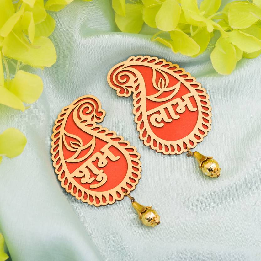 Pride Kraft Diwali Puja Subh Labh Sticker for Door Entrance , Puja ...