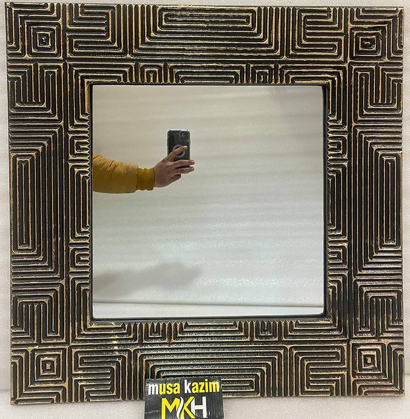 Musa Kazim Handicrafts Wooden Wall Mirror / Wall Panel / Wall Hanging ...