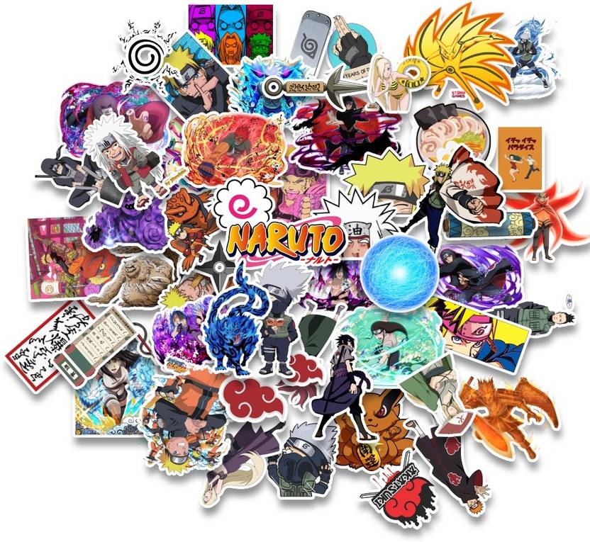 animo india Naruto sticker pack of 57 Pack of 57 Price in India - Buy ...