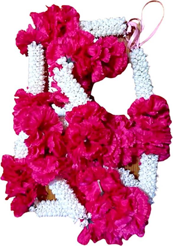anagha Artificial Charming Pink Flower Garland Toran Wall Hanging for ...