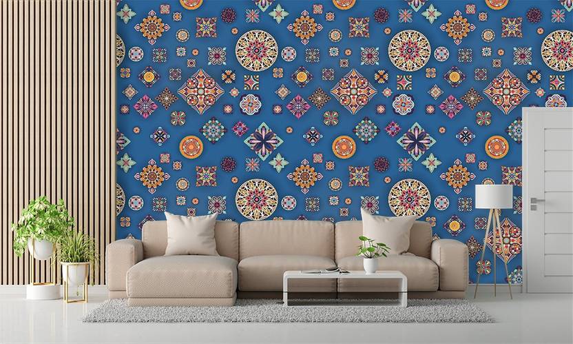 Wallpaper Mart Floral & Botanical Multicolor Wallpaper Price in India ...