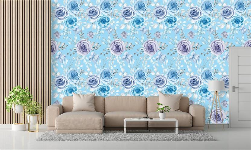 Wallpaper Mart Floral & Botanical Multicolor Wallpaper Price in India ...