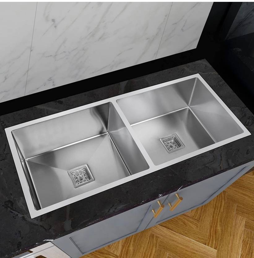 Spike SPIKY MATT FINISH DOUBLE BOWL KITCHEN SINK Matt finish double ...