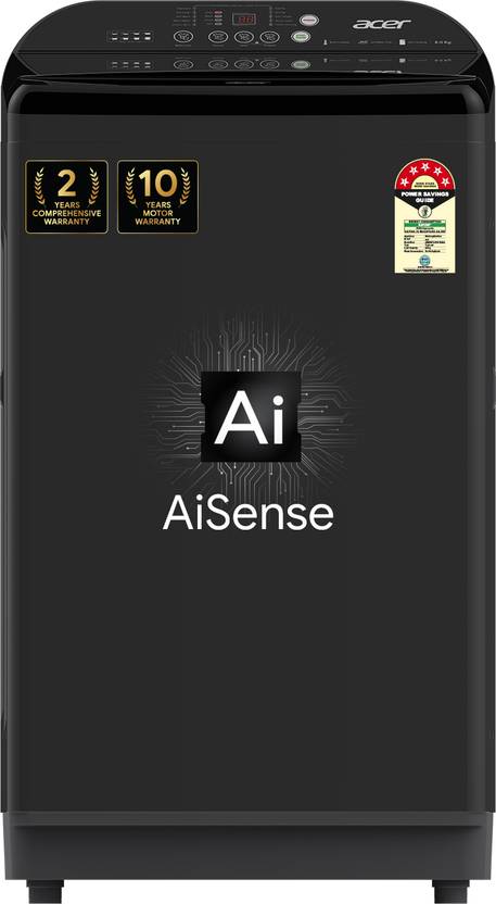 acer 8 kg Halo Wash Series with AiSense, 5 Star Rating, AutoBalance ...